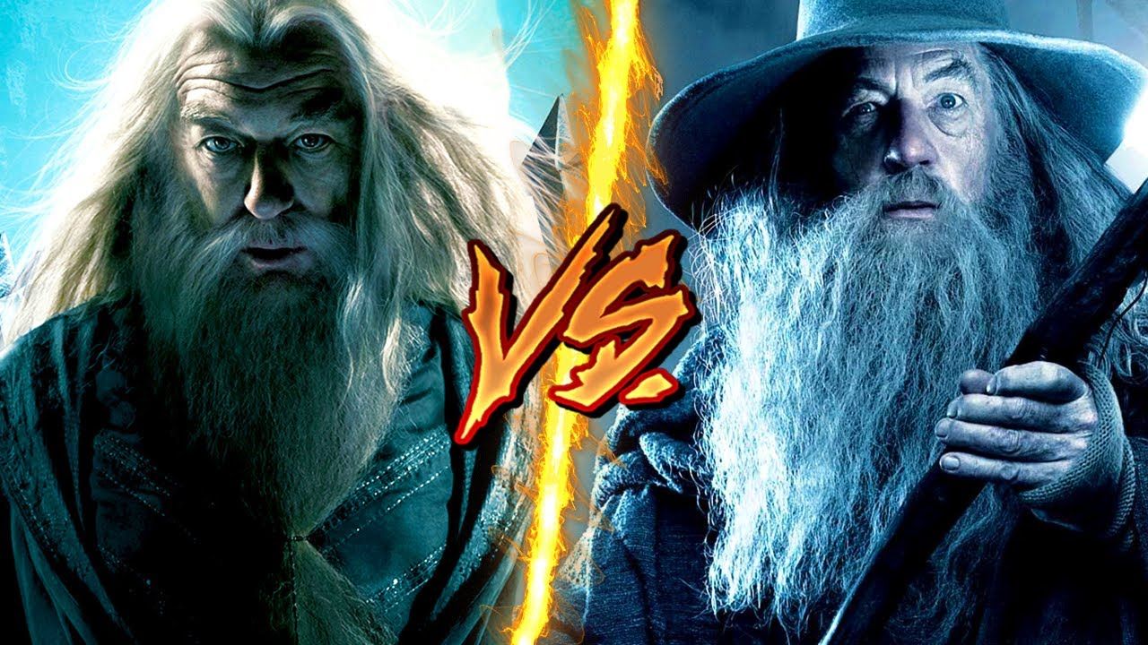 Porovnání sil čarodějů v souboji Gandalf vs. Brumbál | Stream